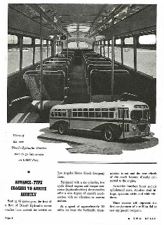 Los Angeles’ First Diesel Buses: A Look Back At The Fleet & The 1943 ...